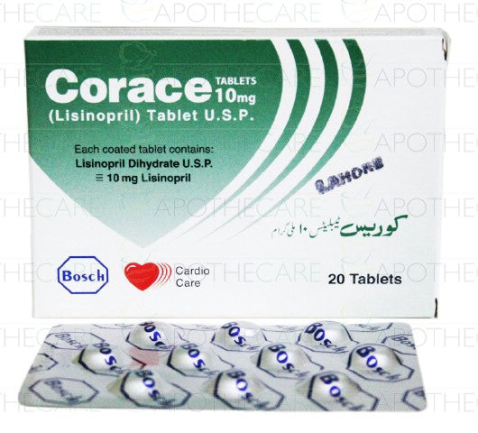 Corace Tab 10mg 20's – Ailaaj