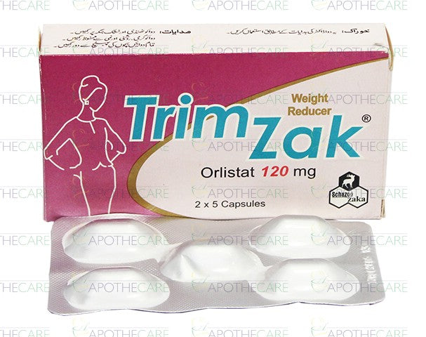 Trimzak Cap 120mg 2x5's – Ailaaj