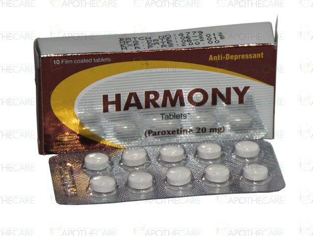 Harmony Tab 20mg 1x10's – Ailaaj