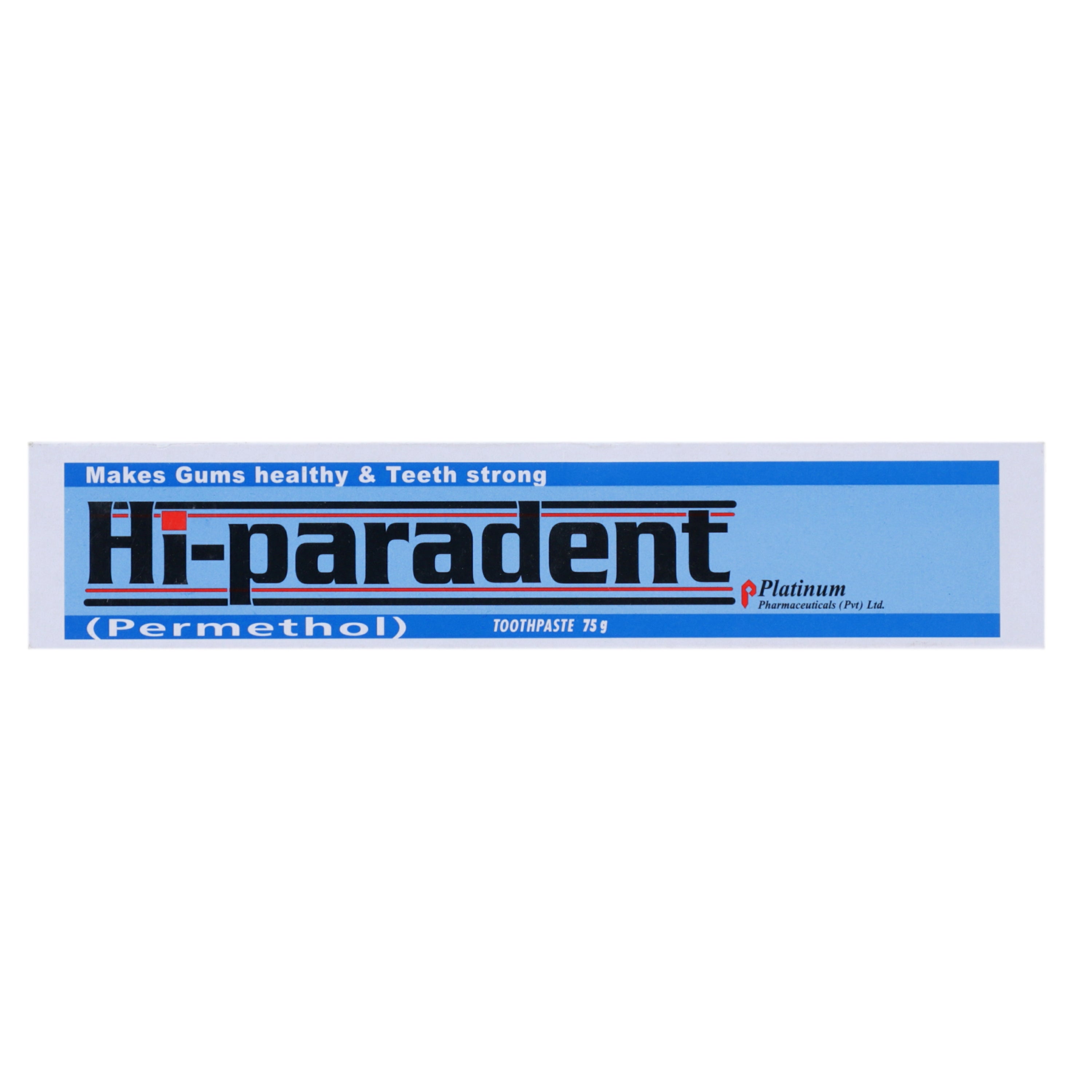 Hi-Paradent Tooth paste 75gm – Ailaaj