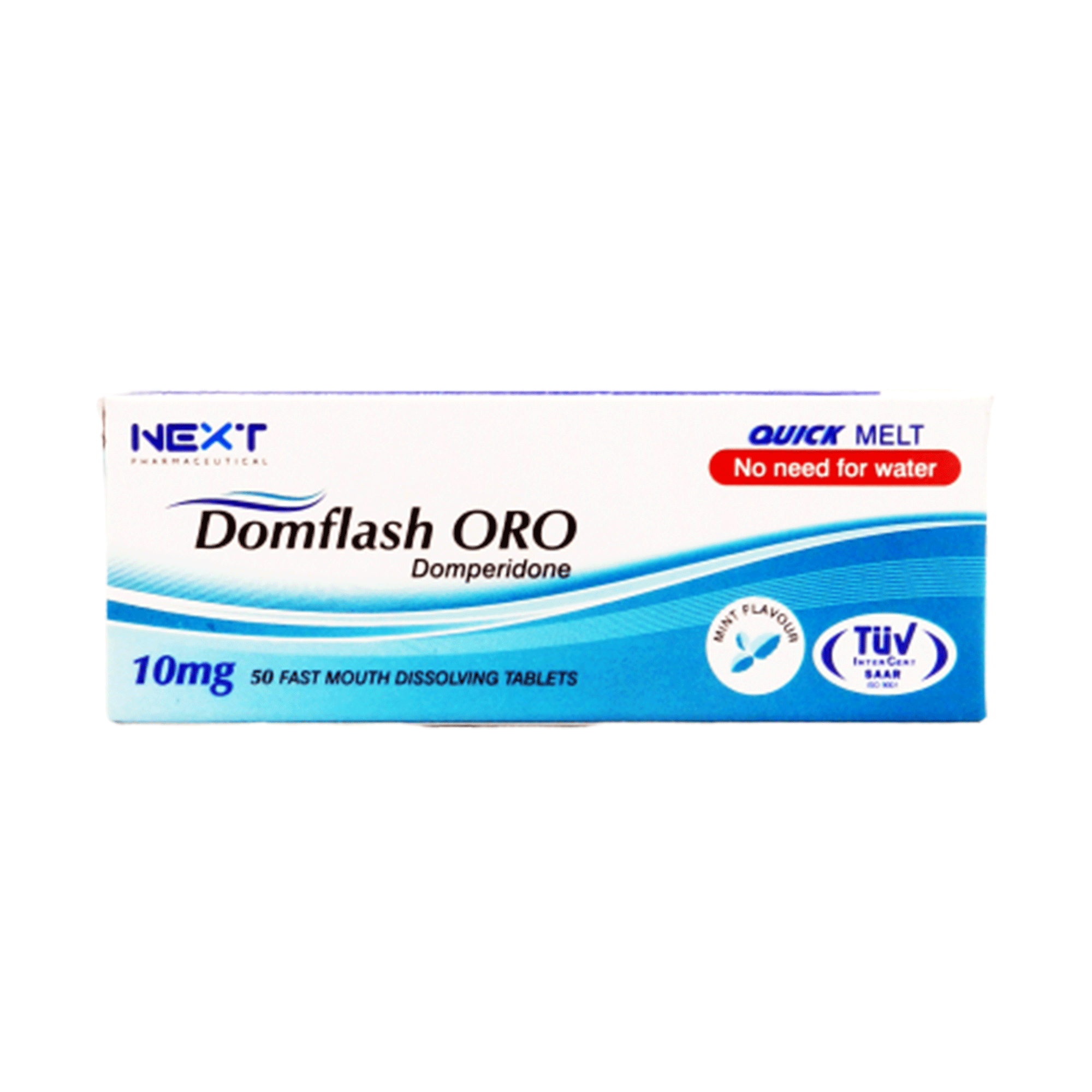 Domflash Dispersible Tab 10mg 50's – Ailaaj