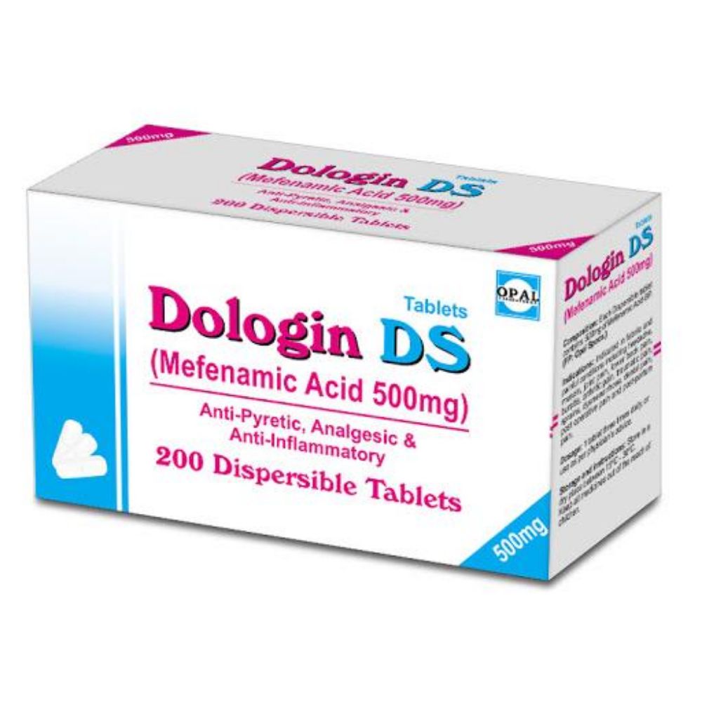 Dologin DS Tab 500mg 200's – Ailaaj