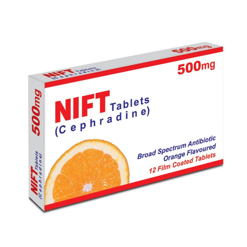 Nift Tab 500mg 12's – Ailaaj