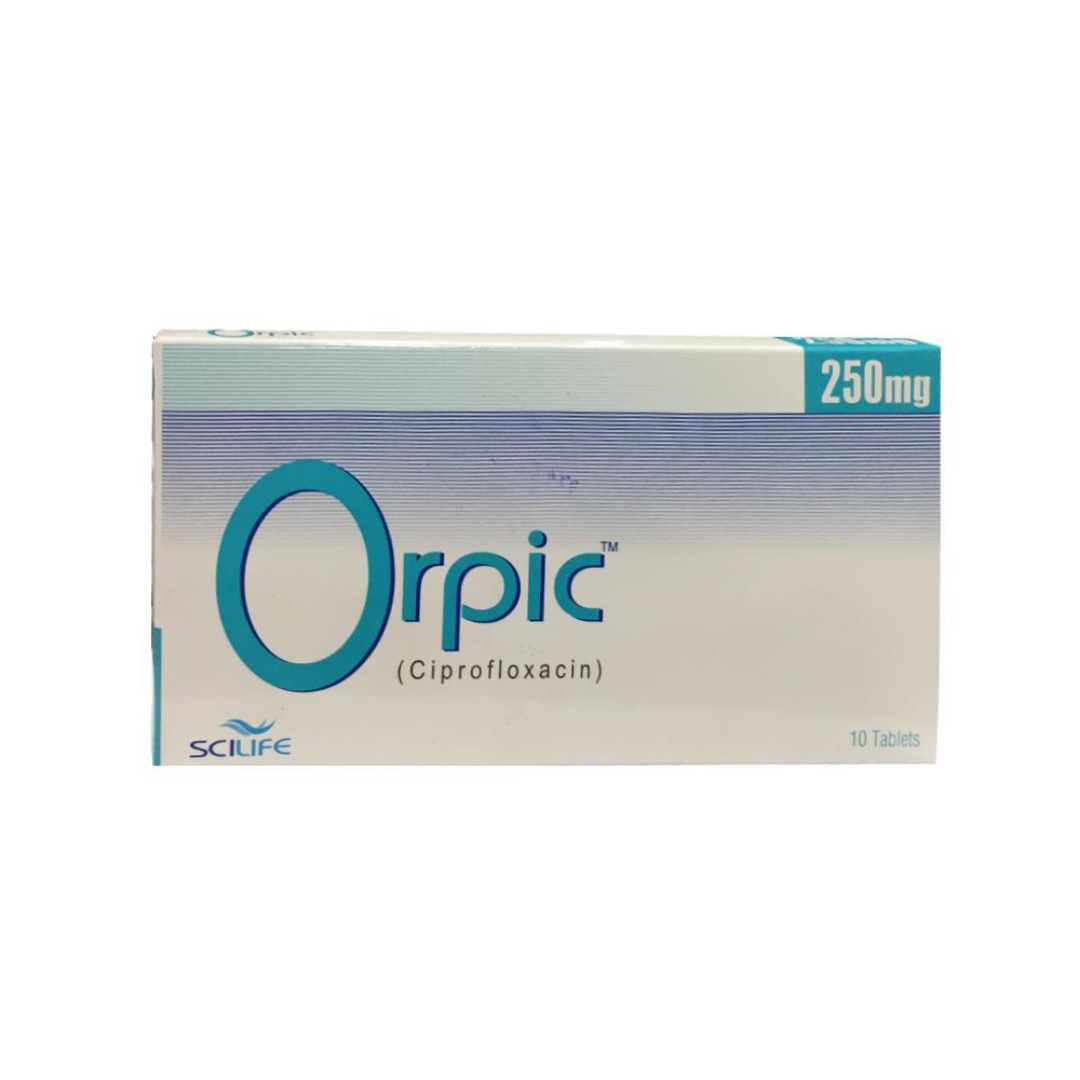 Orpic Tab 250mg 1x10's – Ailaaj