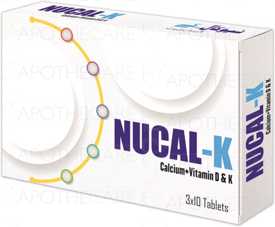 Nucal-K Tab 30's – Ailaaj