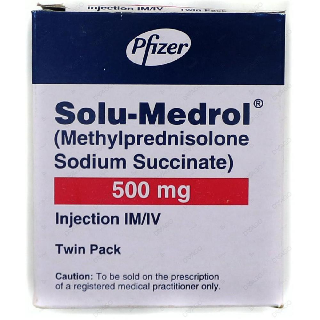Solu Medrol Inj 500mg 1Vial – Ailaaj