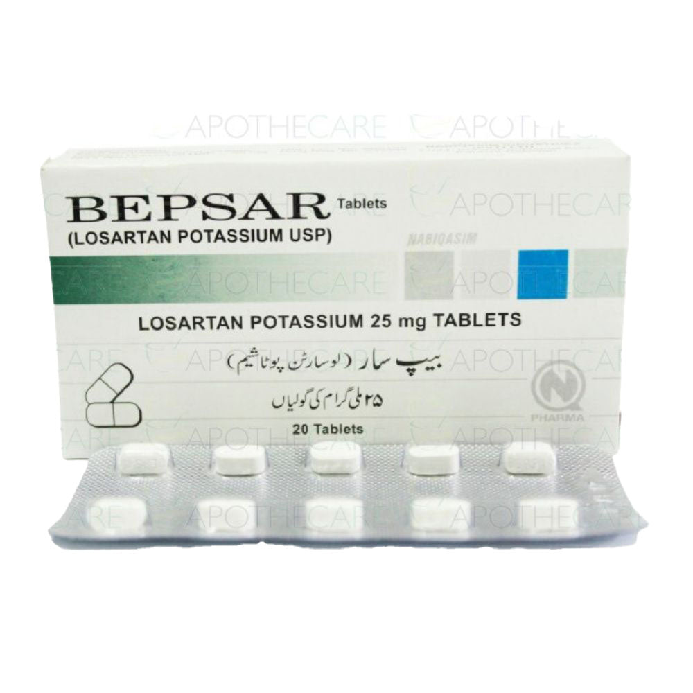 Bepsar Tab 25mg 20's – Ailaaj