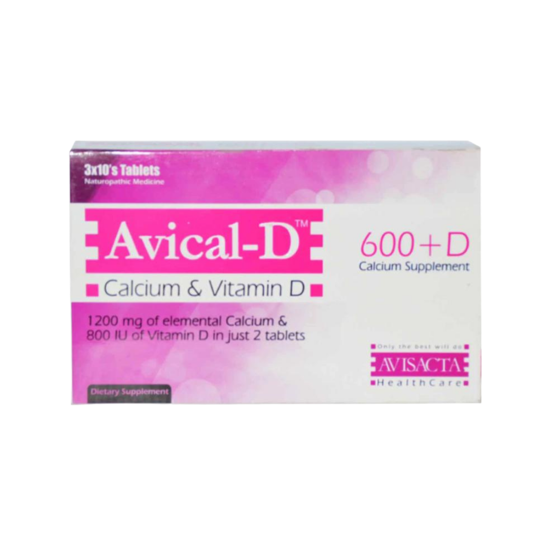 Avical-D Tab 1500mg/600mg/400iu 30's – Ailaaj