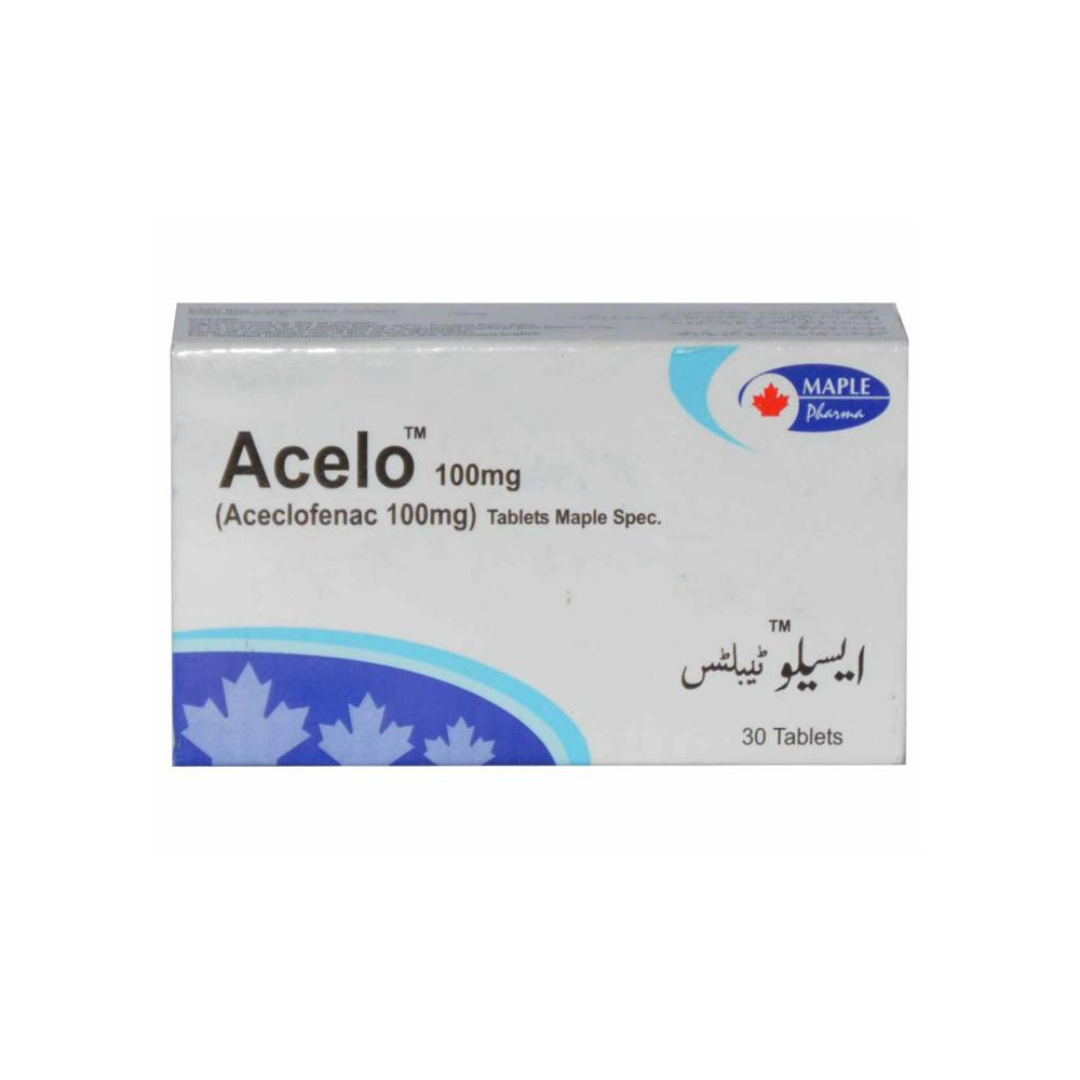 Acelo Tab 100mg 30's – Ailaaj