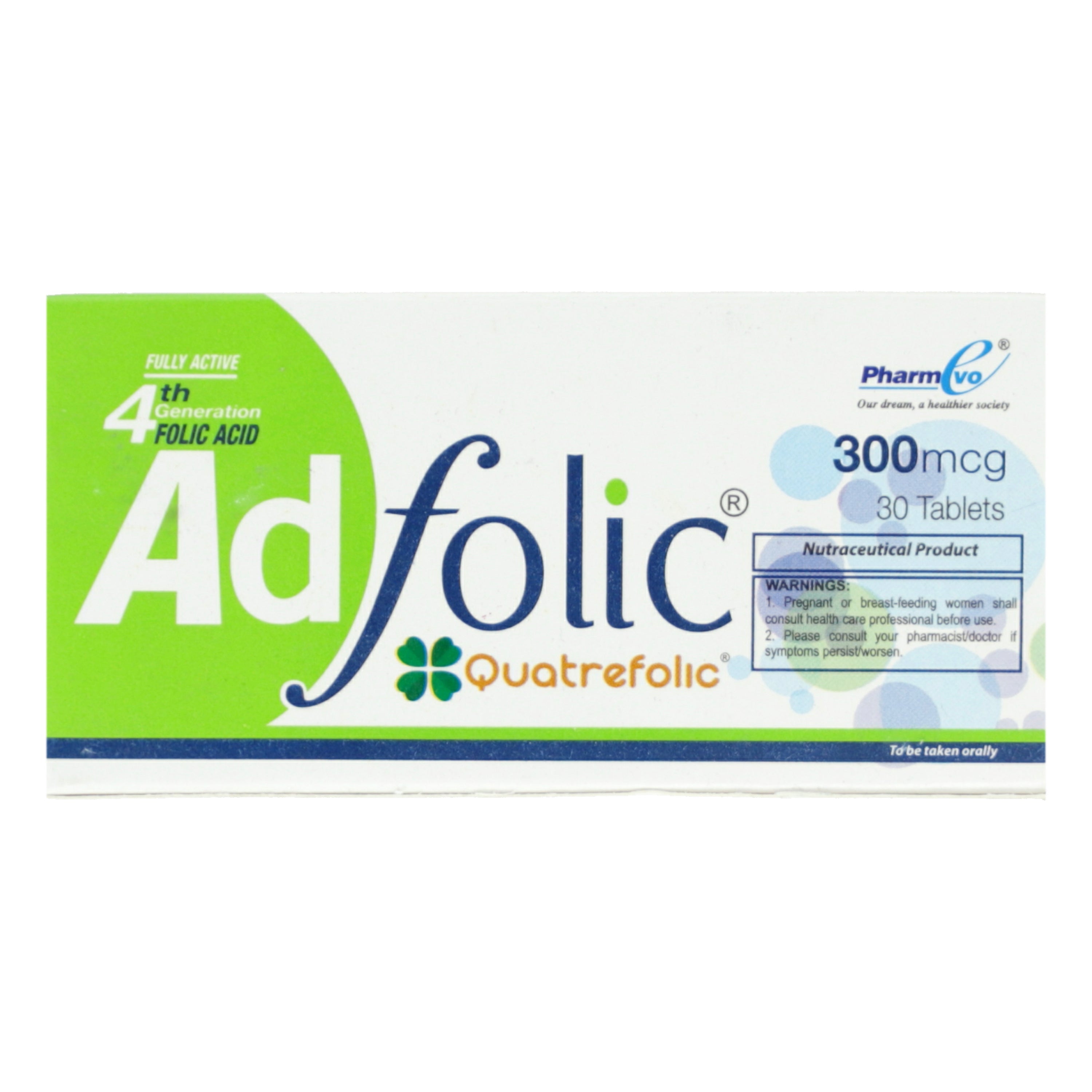AD Folic Tab 300mcg 30's – Ailaaj