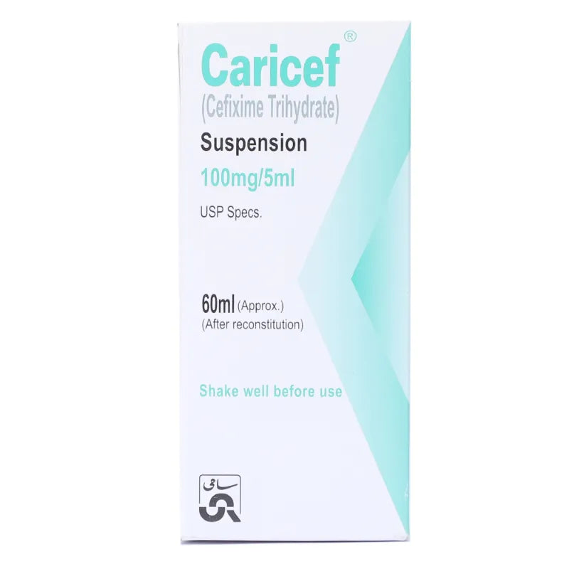 Caricef Susp 100mg/5ml 60ml – Ailaaj