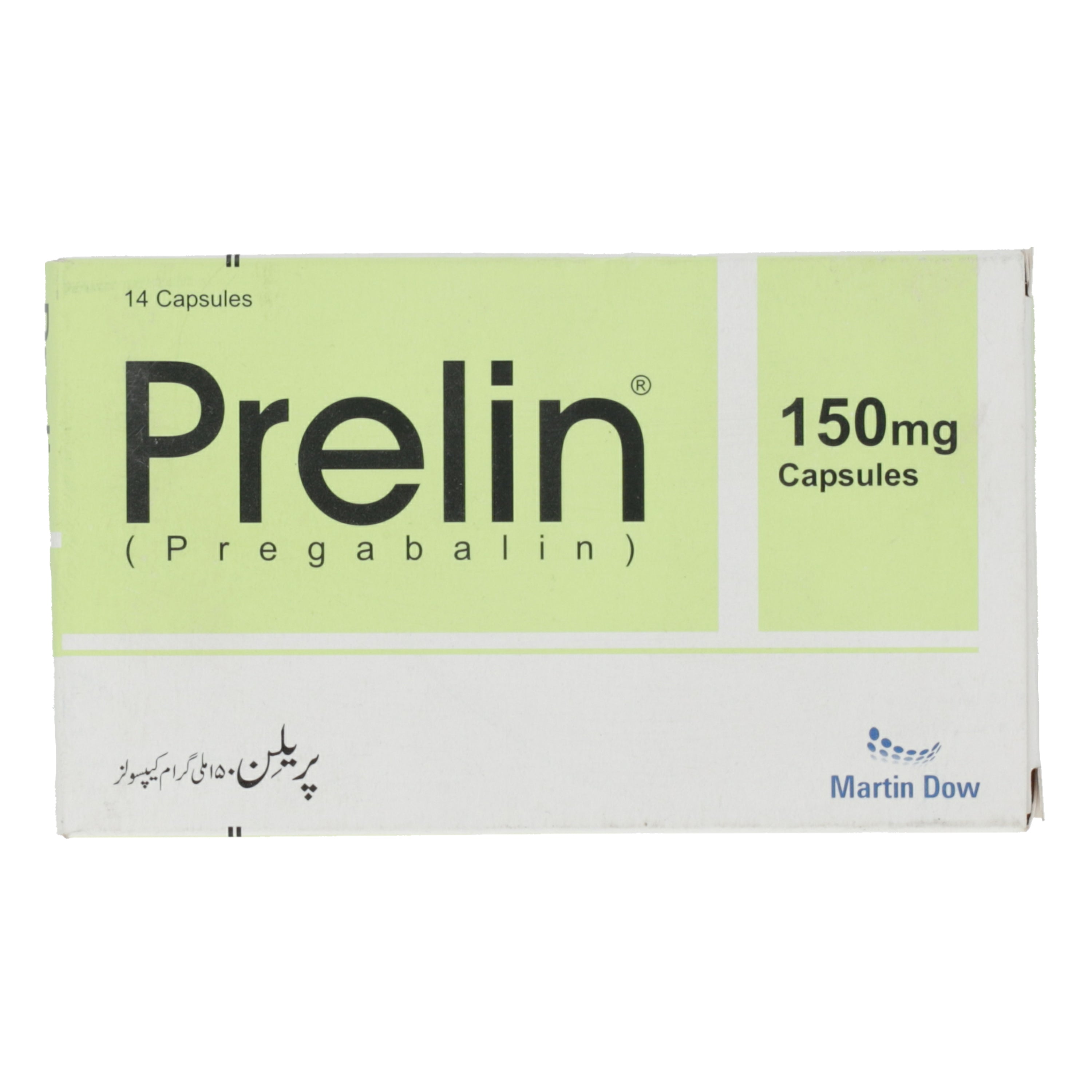 Prelin Cap 150mg 14's – Ailaaj