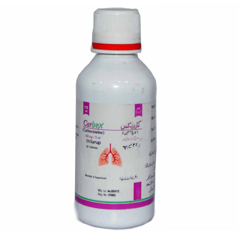 Carbex Syp 250mg/5ml 120ml – Ailaaj