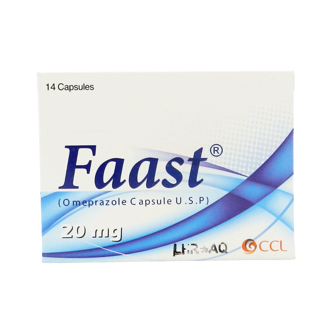 Faast Cap 20mg 14's – Ailaaj