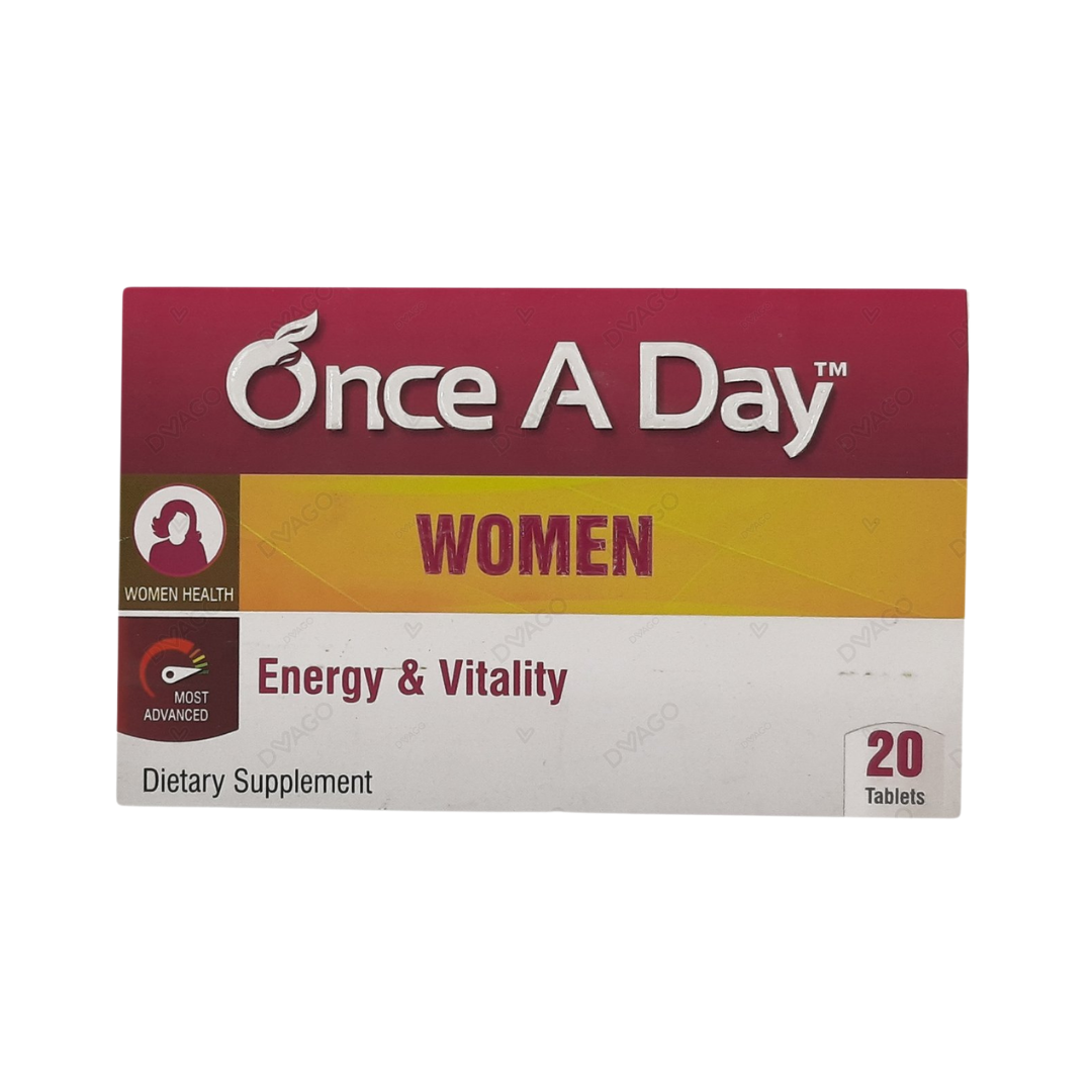 Once-A-Day Women Tab 20's – Ailaaj