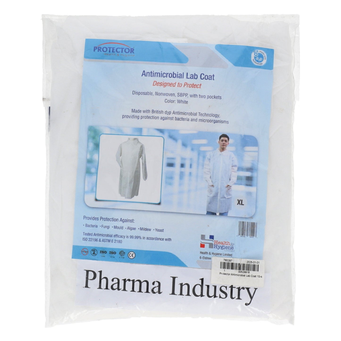 Protector Antimicrobial Lab Coat – Ailaaj
