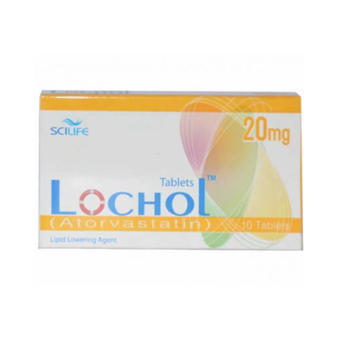 Lochol Tab 20mg 2x15's – Ailaaj