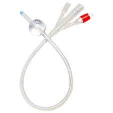 Silicone Foley Catheter 3/Way 18FR 1's – Ailaaj