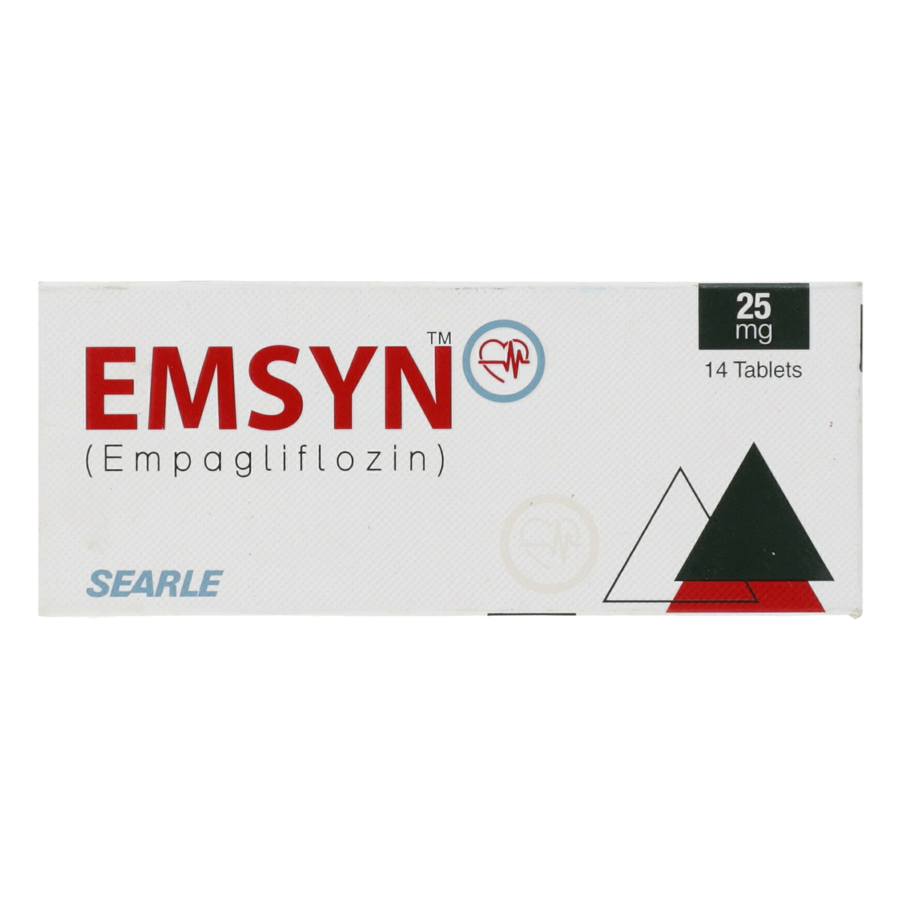 Emsyn Tab 25mg 14's – Ailaaj