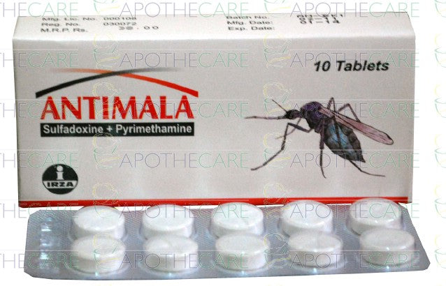 Antimala Tab 500mg/25mg 10's – Ailaaj