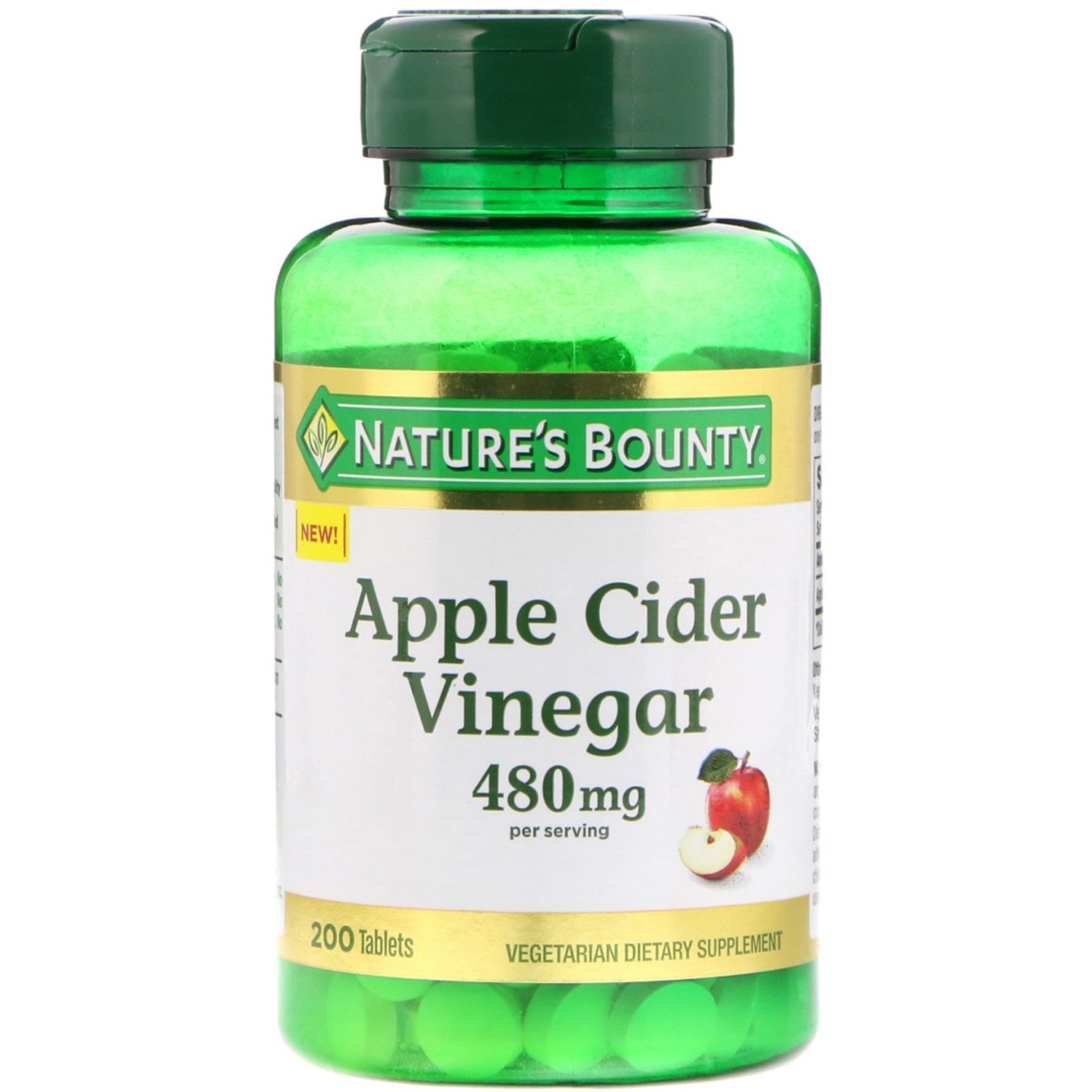 Apple Cider Vinegar Tab 480mg 200's – Ailaaj