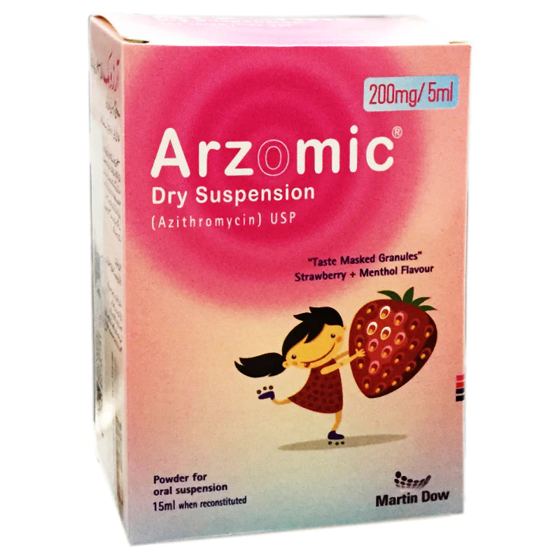 Arzomic Dry Suspension 200Mg – Ailaaj