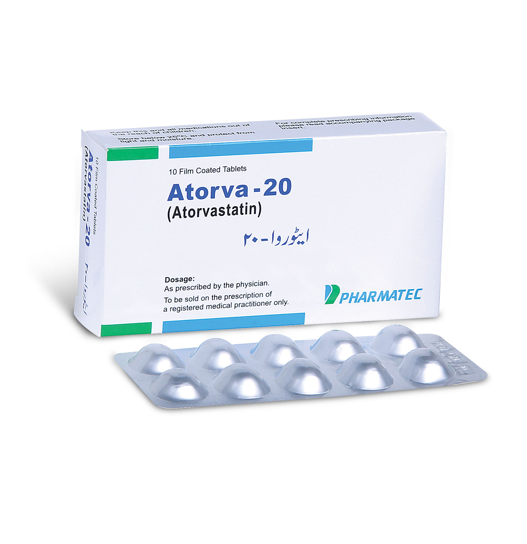 Atorva-20 Tab 20mg 10's – Ailaaj