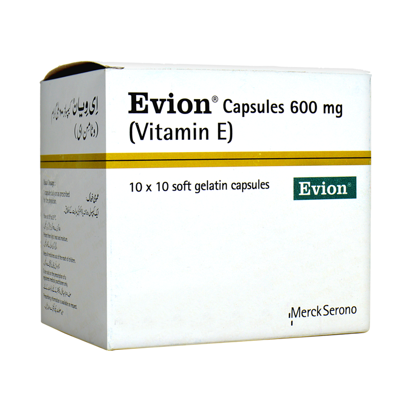 Evion Cap 600mg 10x10's – Ailaaj