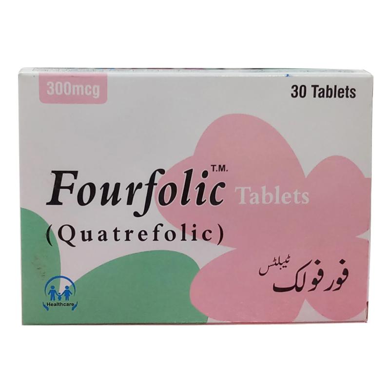 Fourfolic Tab 300mcg 30's – Ailaaj