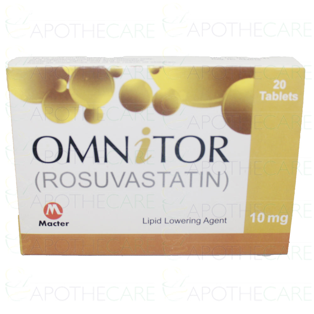 Omnitor Tab 10mg 20's – Ailaaj
