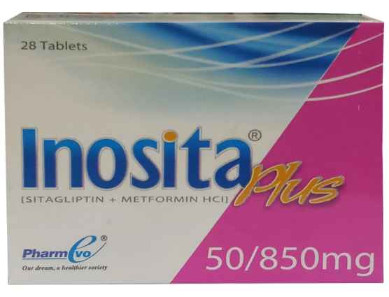 Inosita Plus Tab 50mg/850mg 28's – Ailaaj