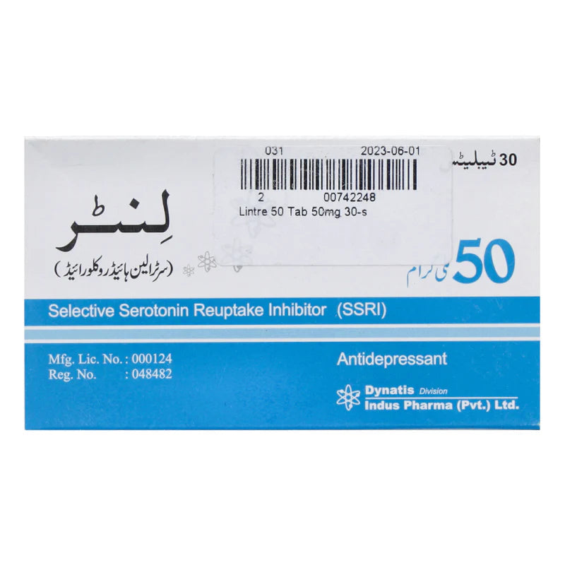 Lintre 50 Tab 50mg 30's – Ailaaj
