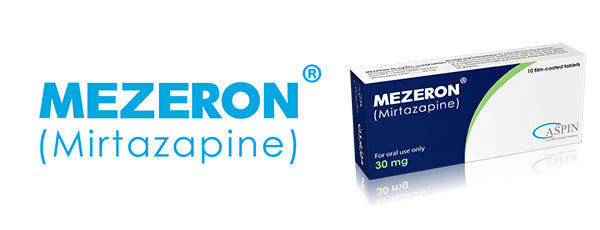 Mezeron Tab 30mg 10's – Ailaaj