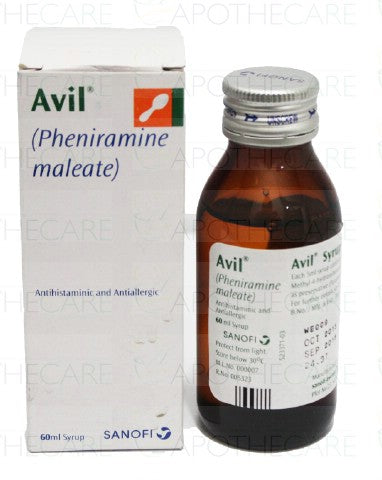 Avil Syp 60ml Bottle – Ailaaj