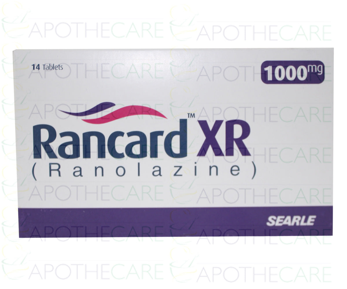 Rancard-XR Tab 1000mg 14's – Ailaaj