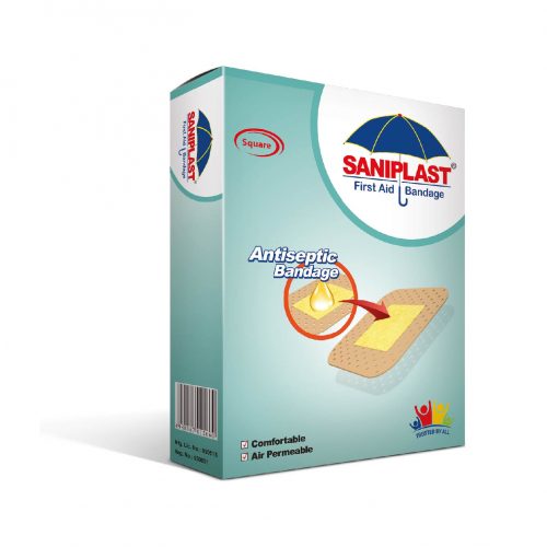 Saniplast Square Bandage 20's – Ailaaj