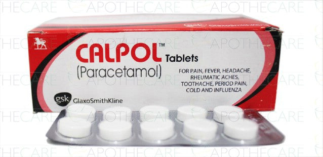 Calpol Tab 500mg 10-s – Ailaaj
