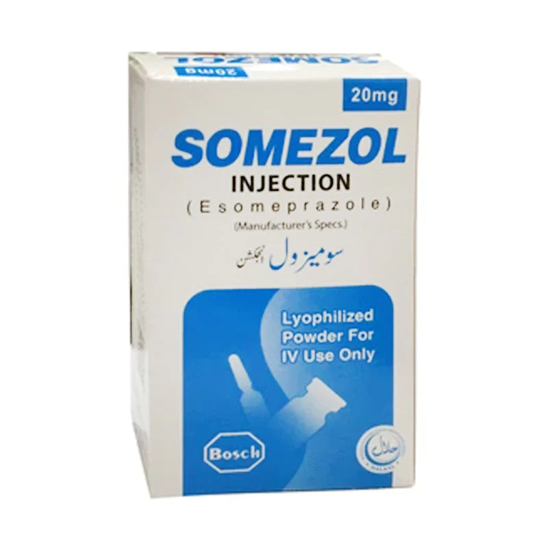 Somezol Inj 20Mg - Online Medicine In Pakistan - Ailaaj