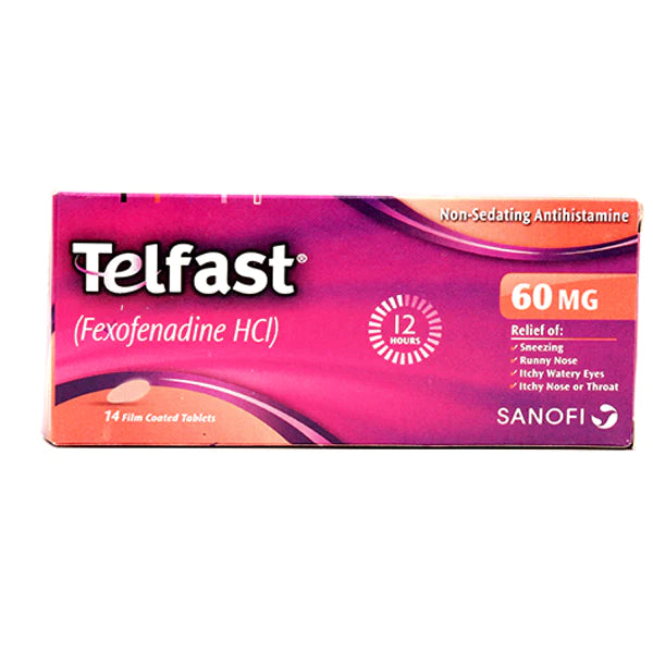 Telfast Tab 60mg 10's – Ailaaj