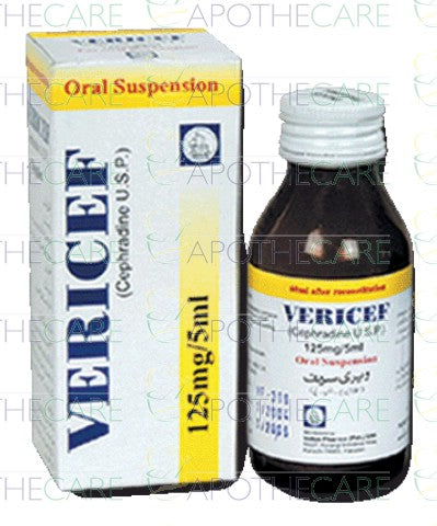 Vericef Susp 125mg/5ml 60ml – Ailaaj