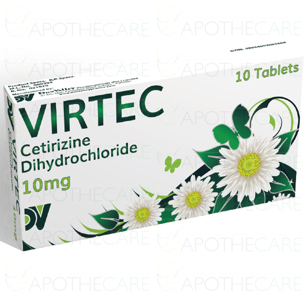 Virtec Tab 10mg 10's – Ailaaj