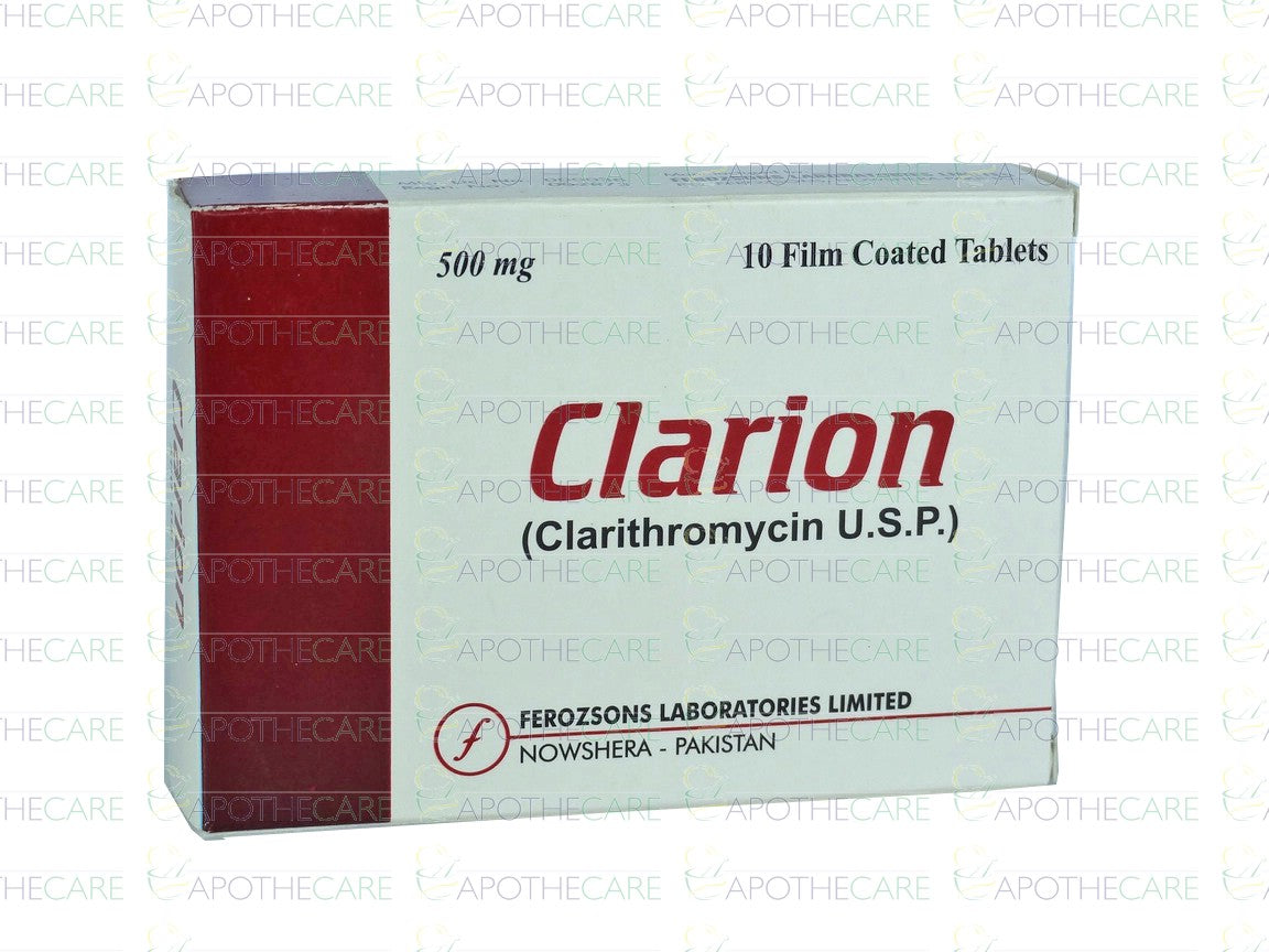 Clarion Tab 500mg 10's – Ailaaj