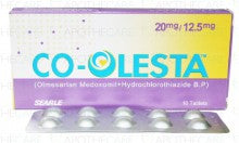 Co-Olesta Tab 20mg/12.5mg 10's – Ailaaj