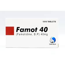 Famot Tab 40Mg 10S - Ailaaj A Fazal Din Brand - Ailaaj