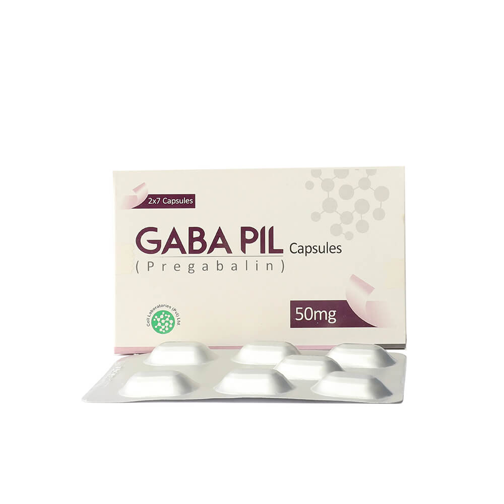 Gaba Pil Cap 50mg 14's – Ailaaj