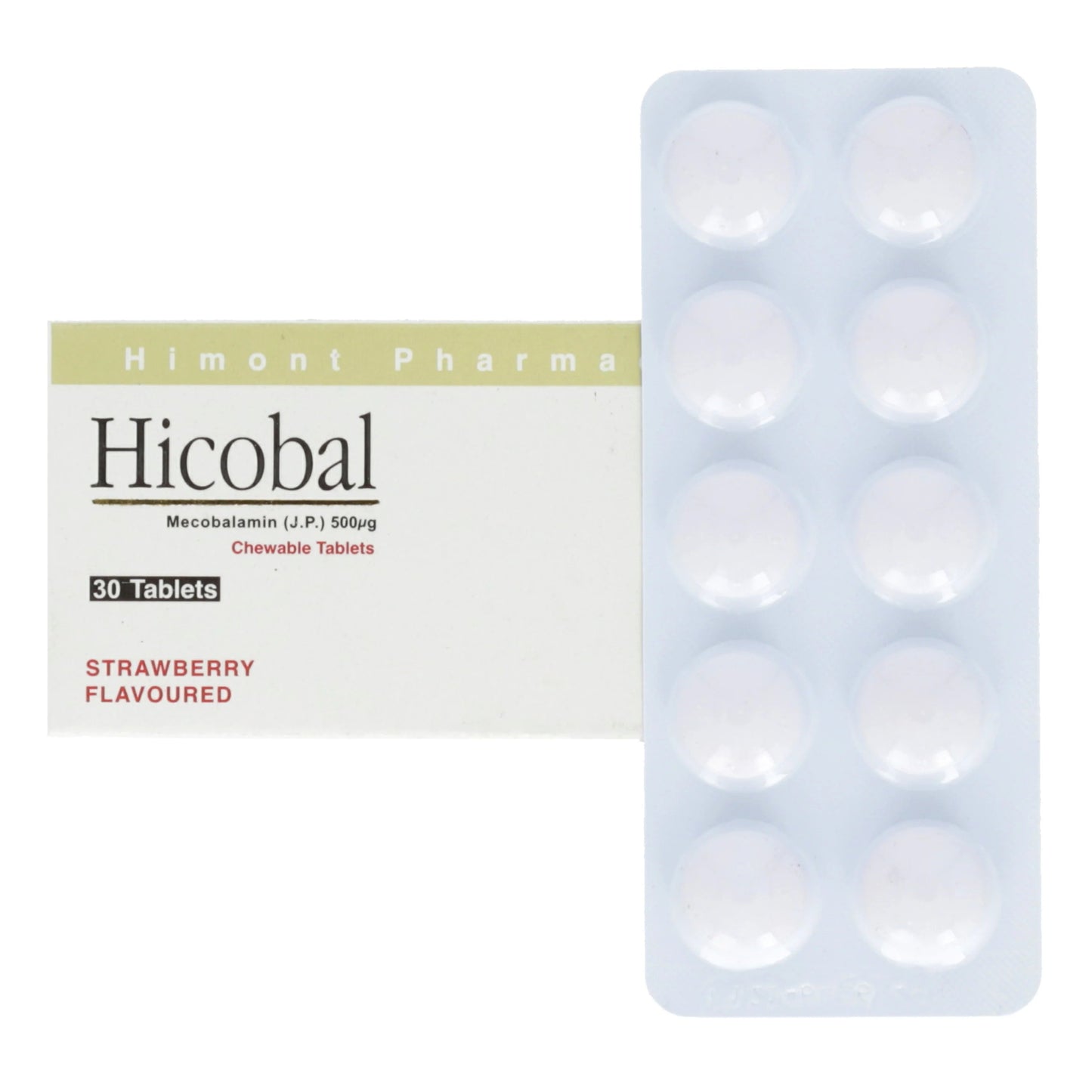 Hicobal Chewable Tab 500mcg 30's – Ailaaj