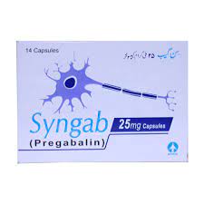 Syngab Cap 25Mg - Online Medicine In Pakistan - Ailaaj