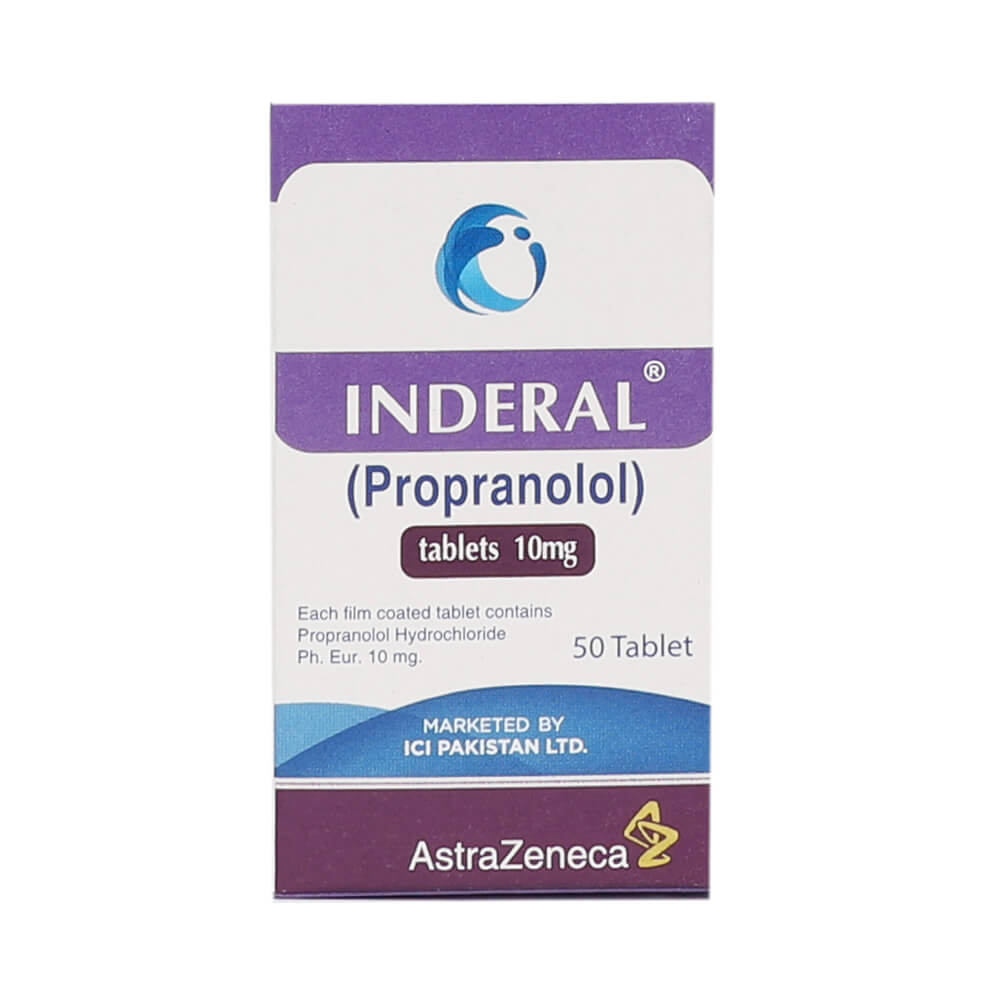 Inderal Tab 10mg 10's – Ailaaj