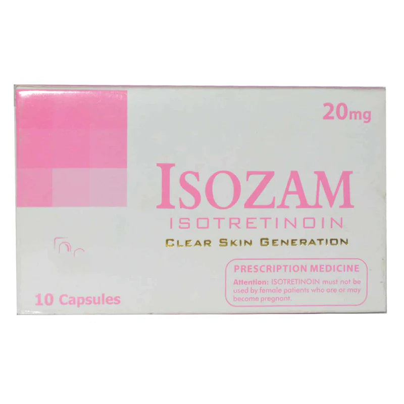 Isozam Cap 20mg 10's (Valor) - Online Pharmacy In Pakistan - Ailaaj