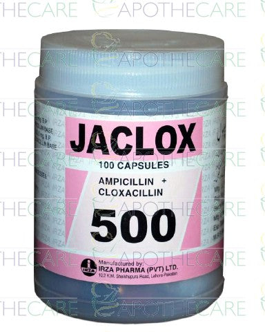 Jaclox Cap 250mg/250mg 1x100's – Ailaaj